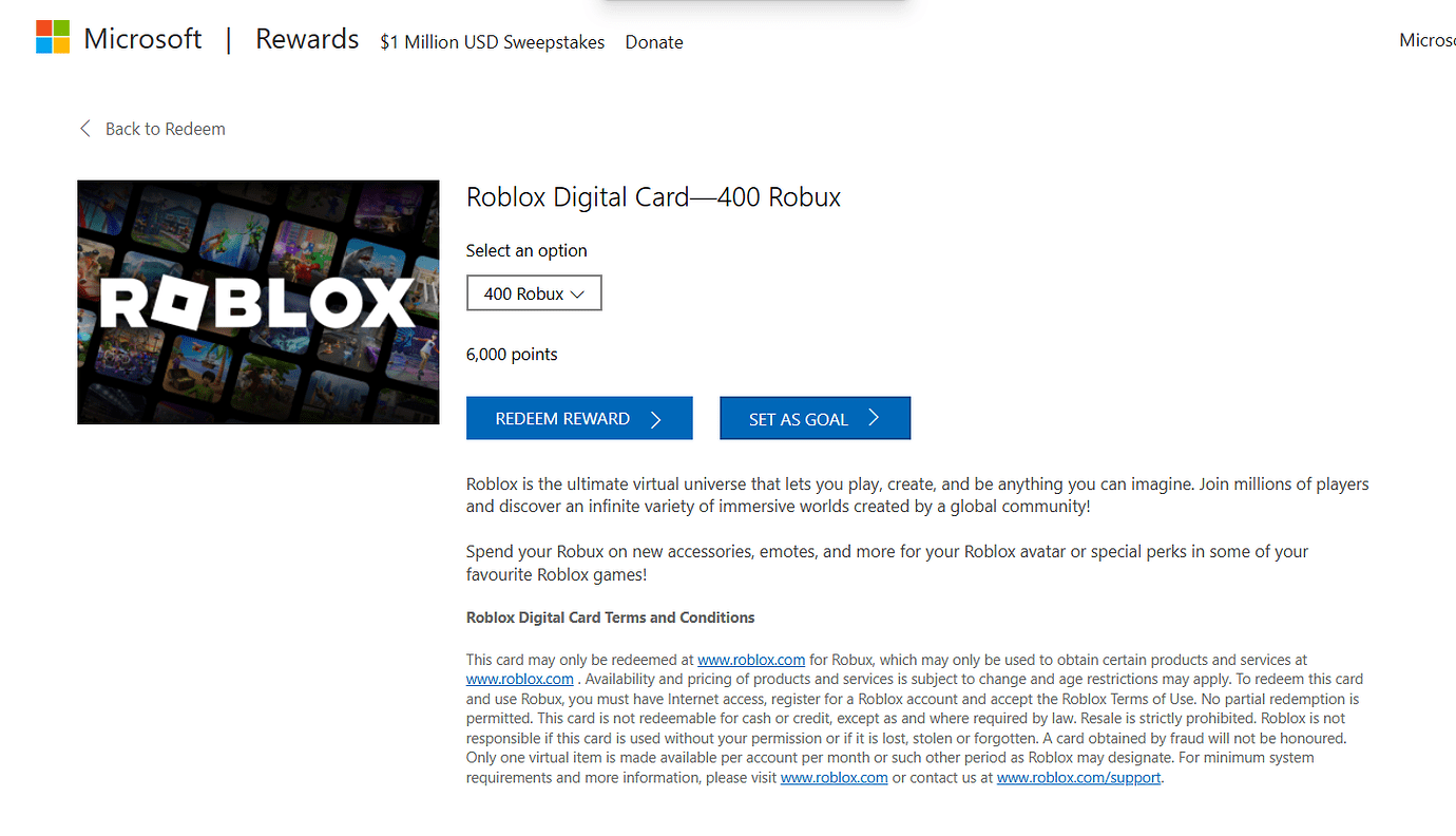 Roblox Gift Cards Removed from Microsoft Rewards – Why? - Platform ...