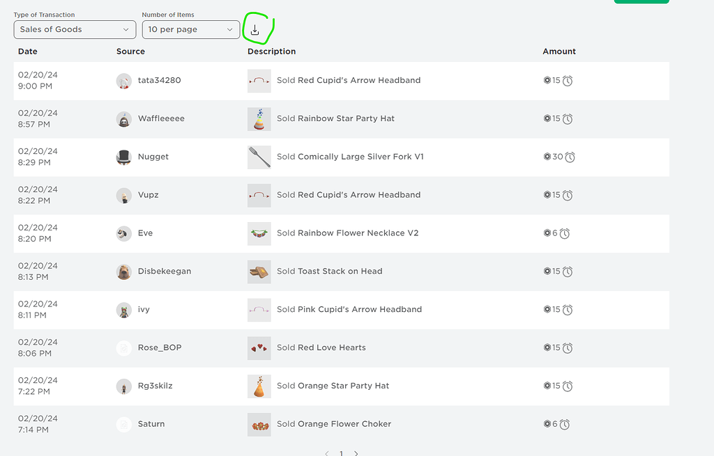 Allow users to download monthly Group Payouts data - Website Features ...