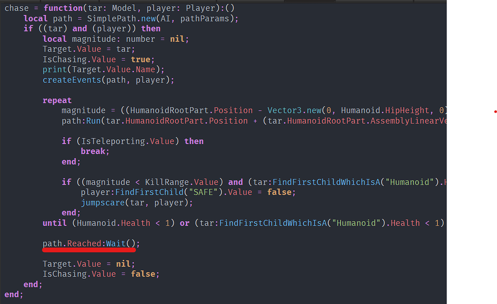 Issues Related To Custom Ai Behavior Scripting Support Developer Forum Roblox 