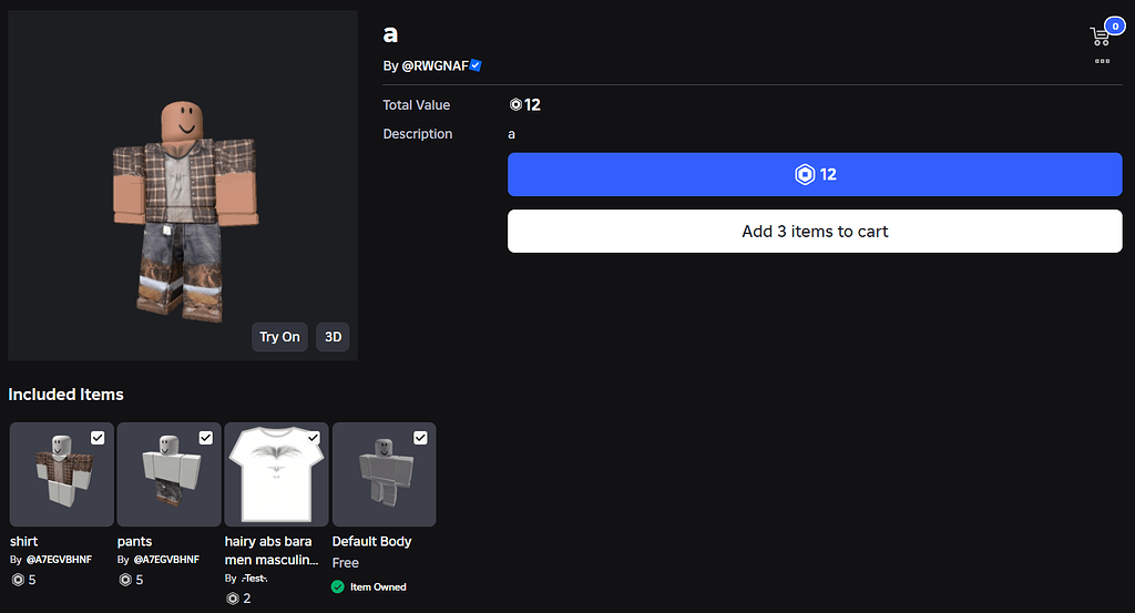 Visual Bugs in Posted Avatars on Roblox Website - Roblox Application and Website Bugs ...