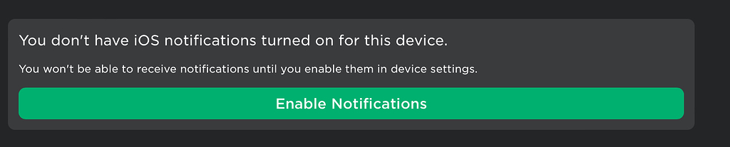 The notification is not working (in iOS) - Mobile Bugs - Developer ...