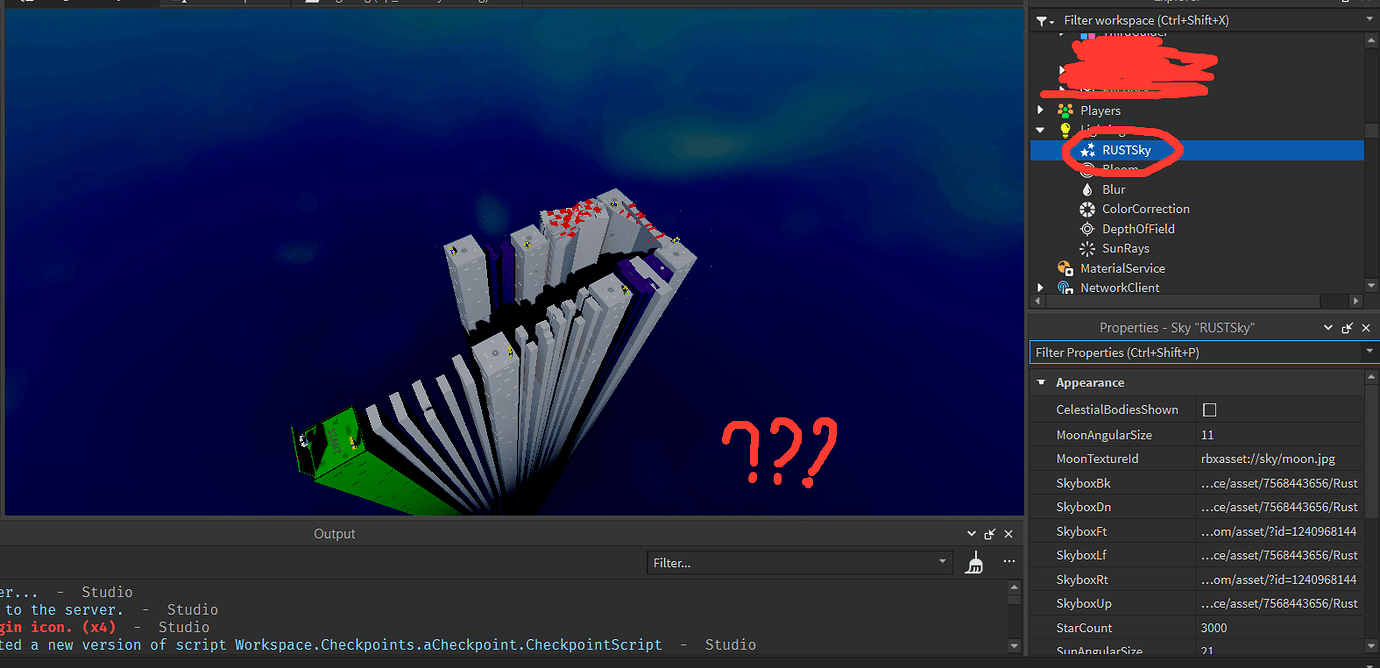 Skybox not showing - Game Design Support - Developer Forum | Roblox
