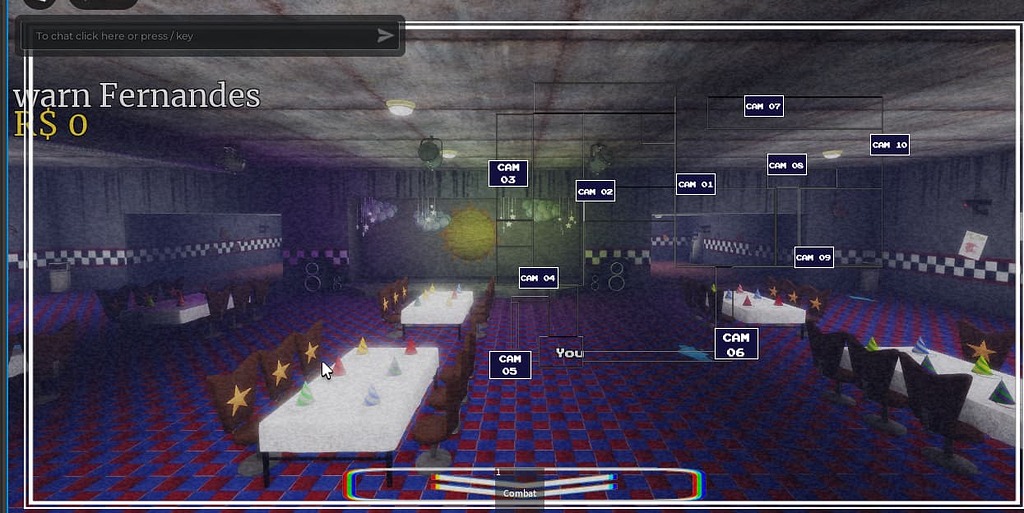 Is it possible to display what the camera is seeing on a part (fnaf ...
