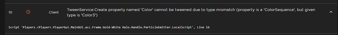 'Error Report' shows errors from scripts that aren't in my game - Creator Hub (create.roblox.com ...