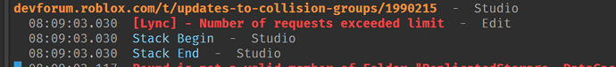 HttpService rate limiting for localhost while in a Team Create - Studio ...
