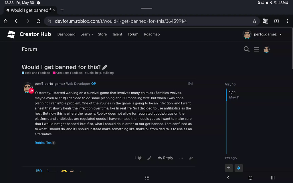 Allow us to delete our posts even if they have replies - Forum Features - Developer Forum | Roblox
