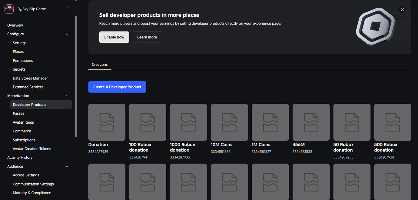 Monetization Failed to load settings for page - Studio Bugs - Developer ...