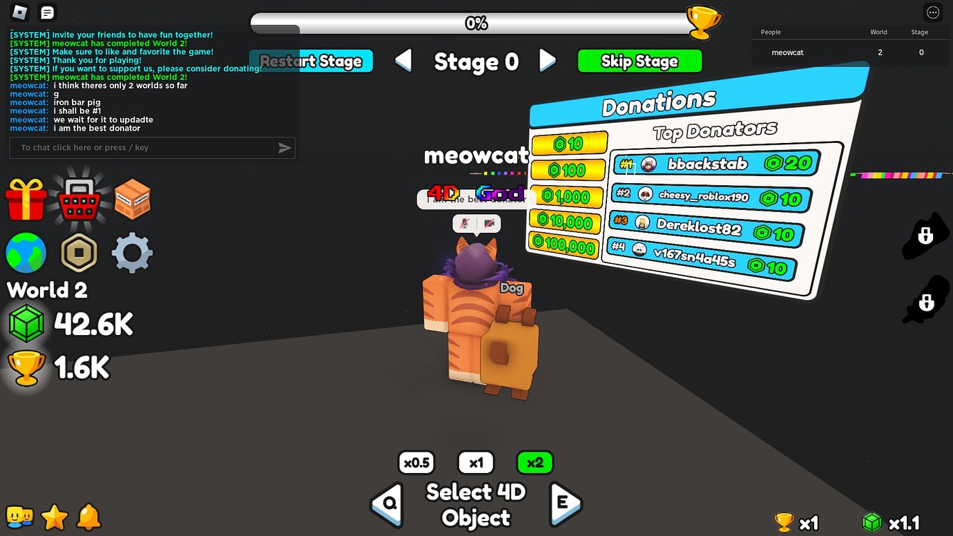 First 4D experience on the platform - Creations Feedback - Developer ...