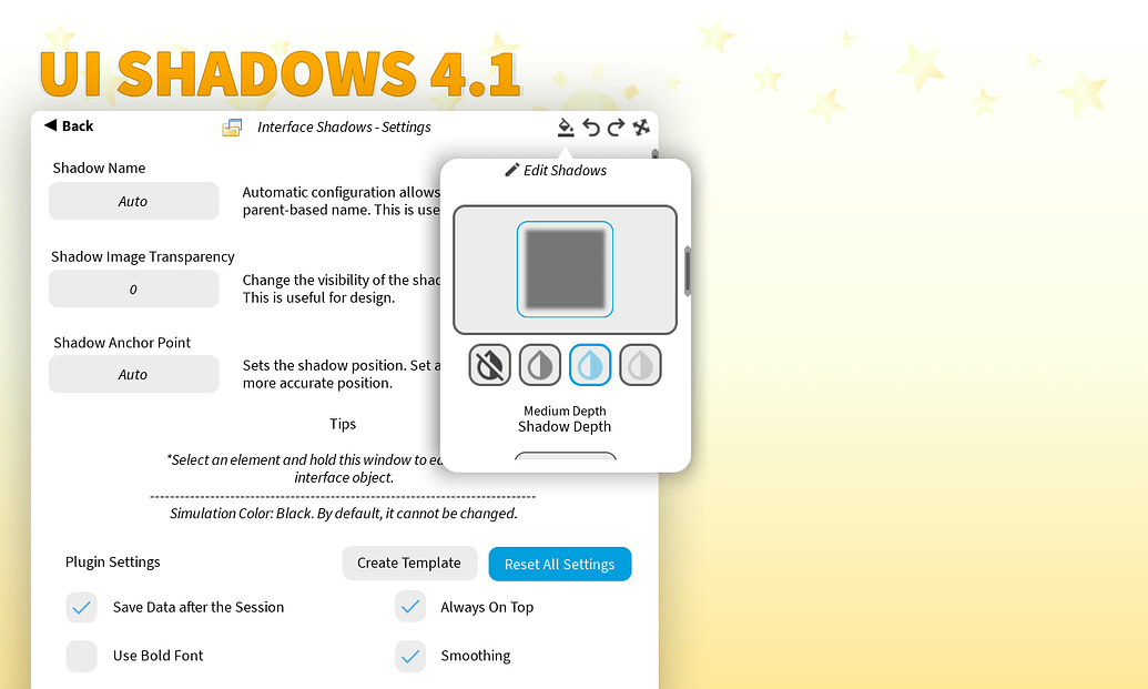 UI Shadows 4.2.1 - A lot of Shadows for UI! - Community Resources ...