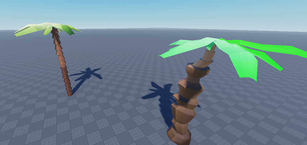 Palm Trees done in Blender - Creations Feedback - Developer Forum | Roblox