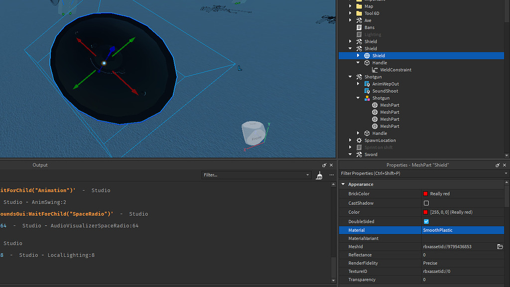 Unable to change the color of a mesh part - Building Support - Developer Forum | Roblox