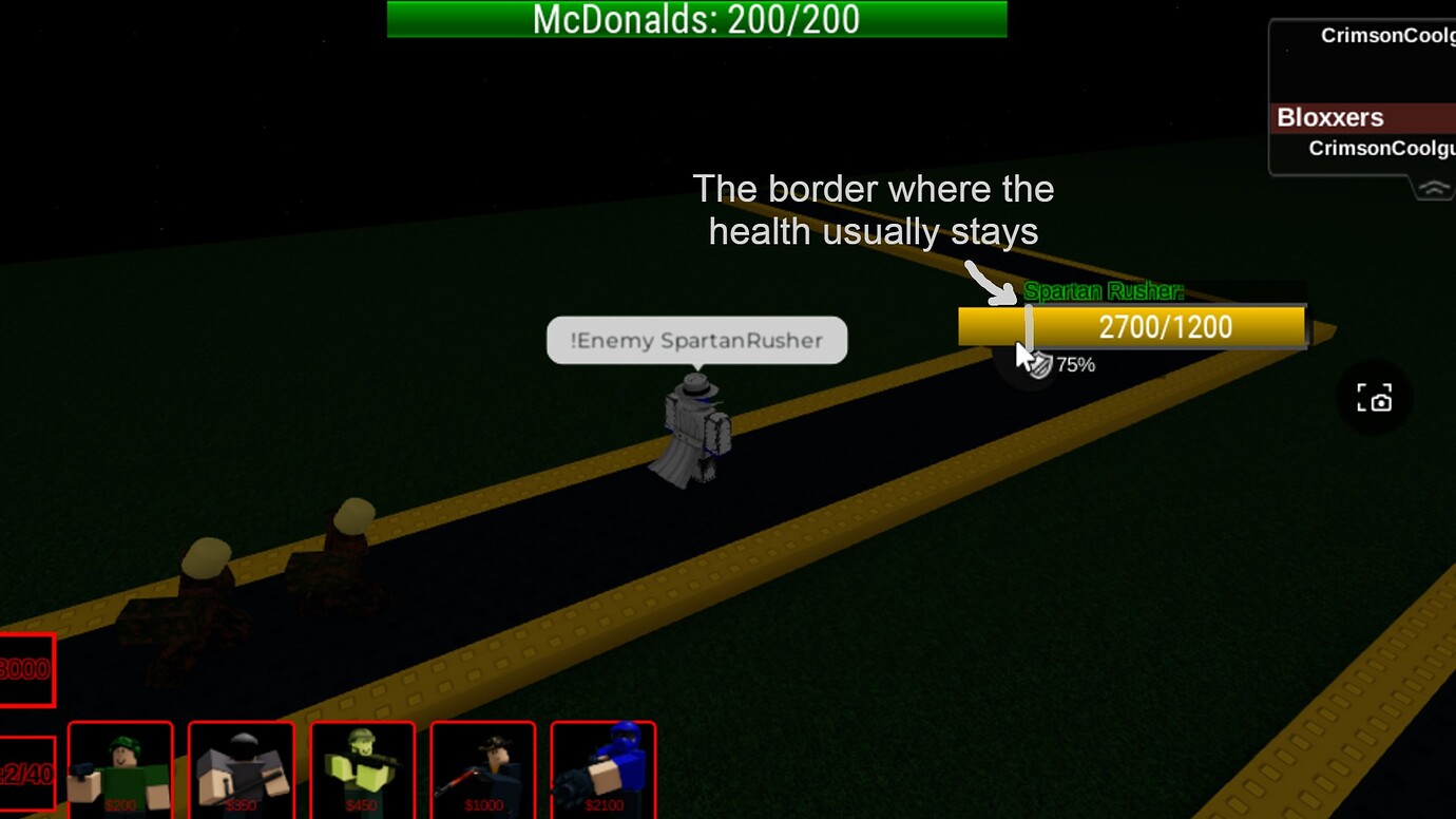 Health GUI I made with Shield HP can overlap the Actual Heath bar ...
