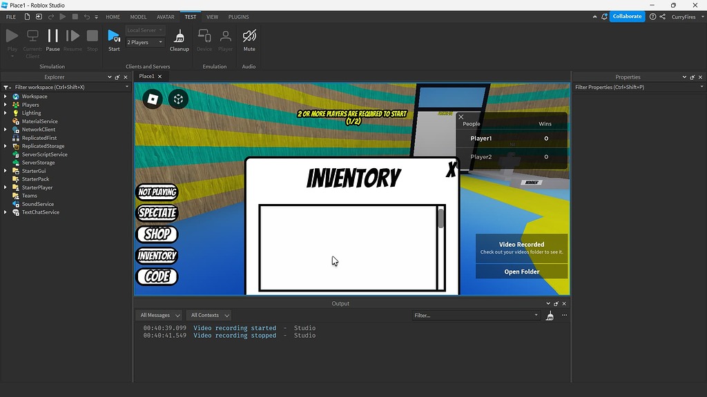 Feedback on Inventory system - Creations Feedback - Developer Forum ...