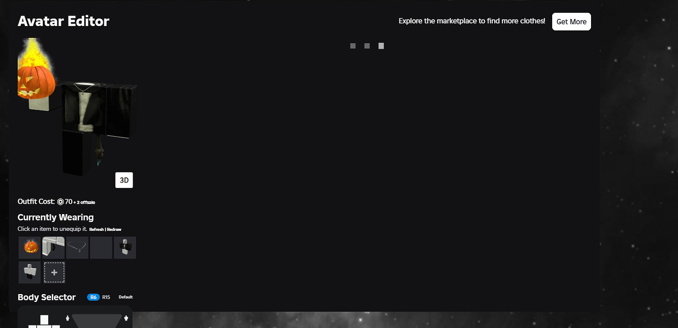 Avatar Editor Page Completely Broken on New React Layout - Roblox ...