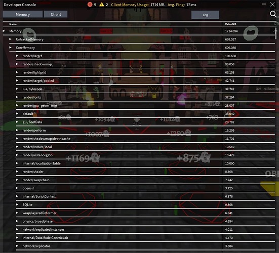Very high client memory usage - Scripting Support - Developer Forum ...