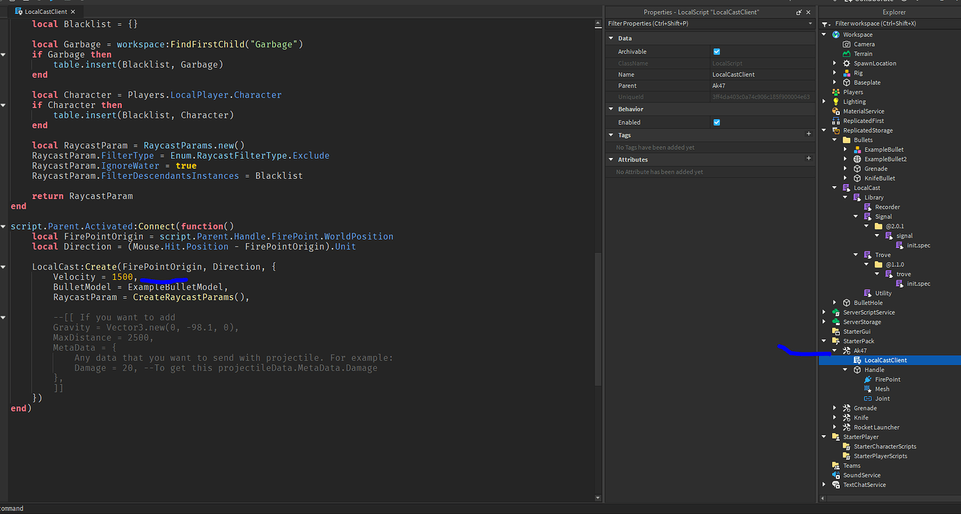 Introducing LocalCast: Easy Weapon Creation and Server-Side Projectile ...