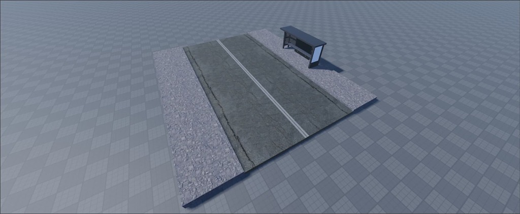 What should I add behind or near this bus stop to make it more Lively ...