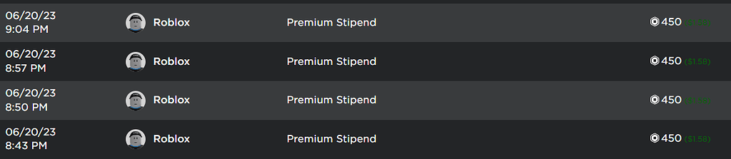 Premium Stipends Problem - Platform Usage Support - Developer Forum | Roblox