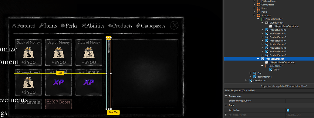 Optimization issues with custom scrollbar implementation - Scripting Support - Developer Forum ...