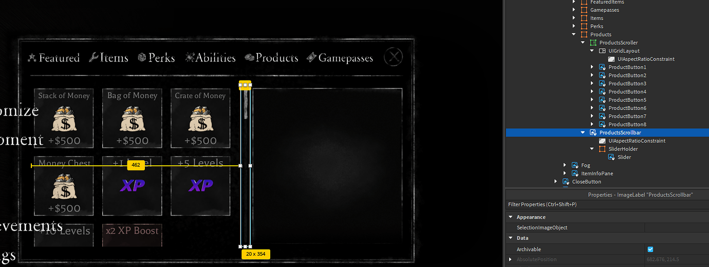 Optimization issues with custom scrollbar implementation - Scripting Support - Developer Forum ...