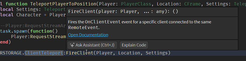 Assistant tooltips still show up (with option disabled) when hovering over code - Studio Bugs ...