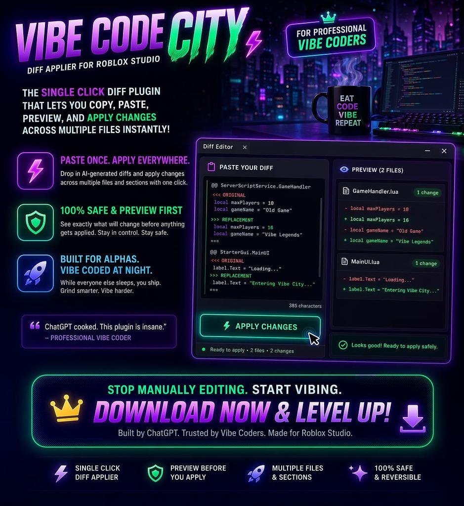 Vibe Code City -- A PLUGIN for professional VIBE CODERS - Community ...