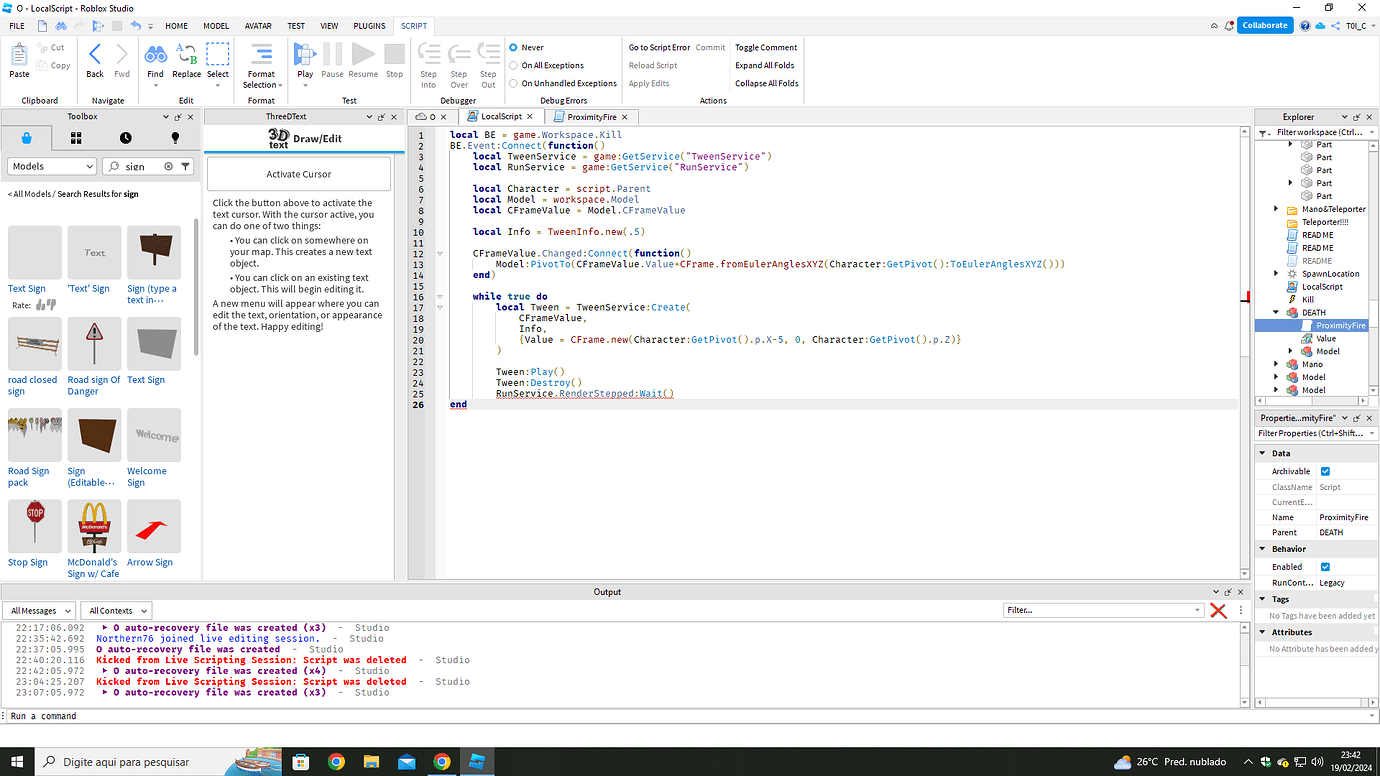 Two identifier problems - Scripting Support - Developer Forum | Roblox