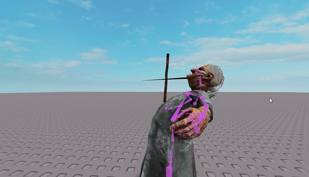 Rig anomaly when imported from blender to Studio - Art Design Support ...