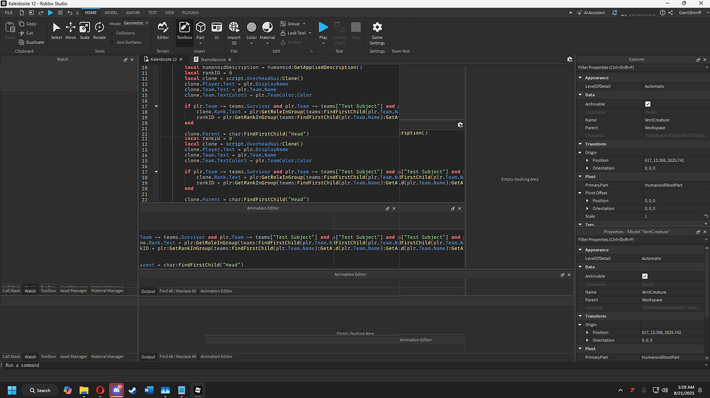 Studio Freezing While Animating Custom Rig - Studio Bugs - Developer ...