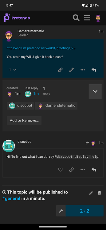 Automatic publication of posts - Forum Features - Developer Forum | Roblox