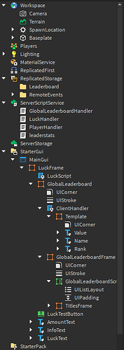 Global leaderboard gui problem! - Scripting Support - Developer Forum ...