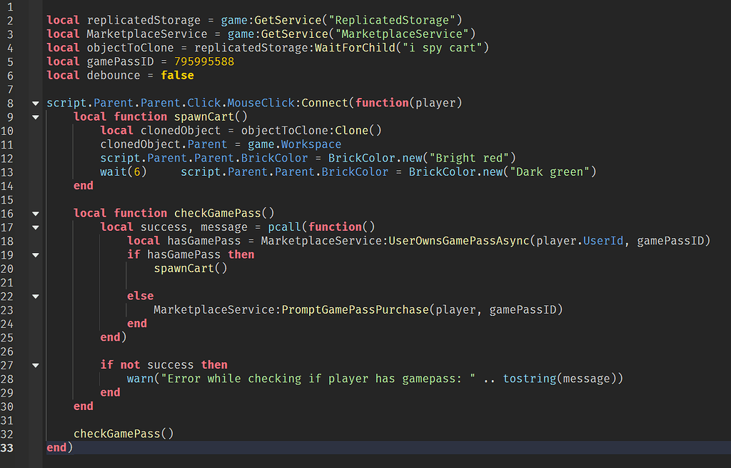 How do I stop spam clicking? - Scripting Support - Developer Forum | Roblox