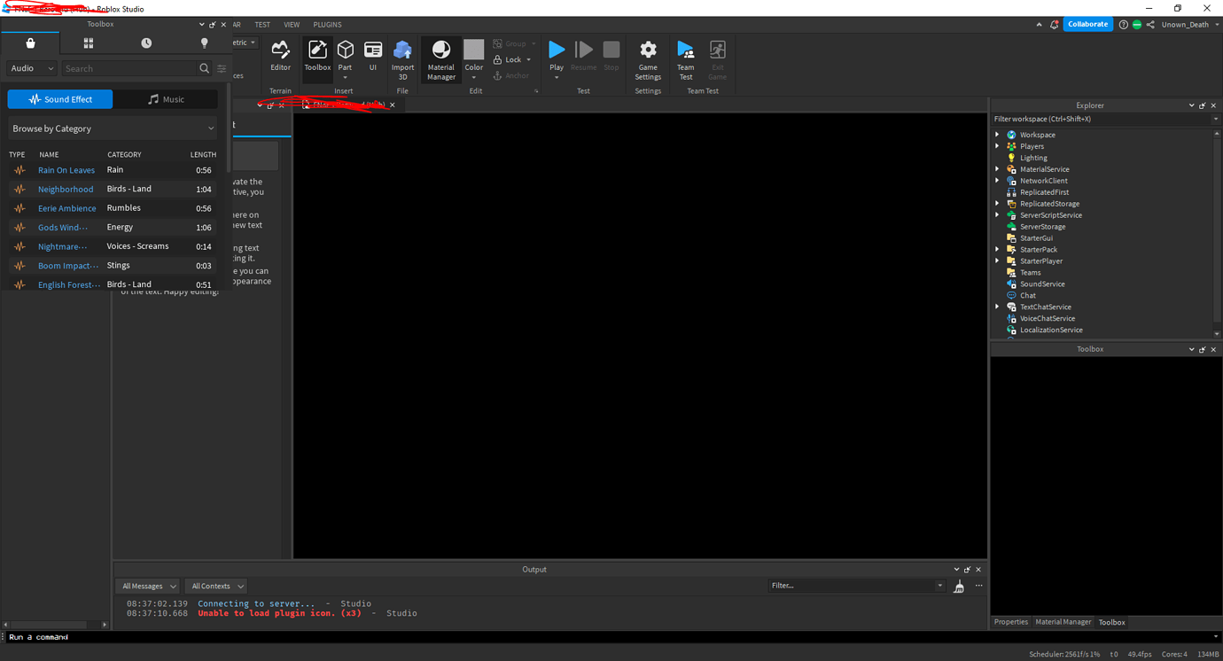 Roblox studio UI Glitch - Platform Usage Support - Developer Forum | Roblox