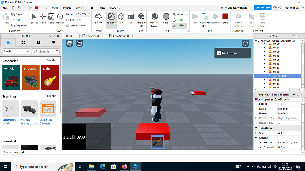 Offset with smaller models - Scripting Support - Developer Forum | Roblox