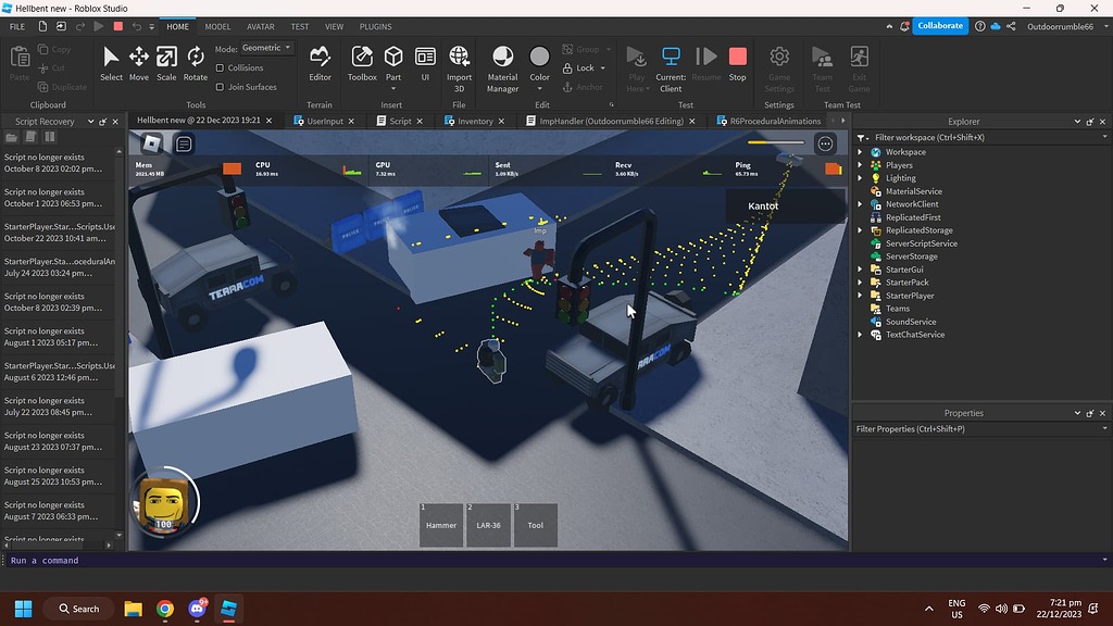 NPC thinks its above itself/above wall - Scripting Support - Developer Forum | Roblox