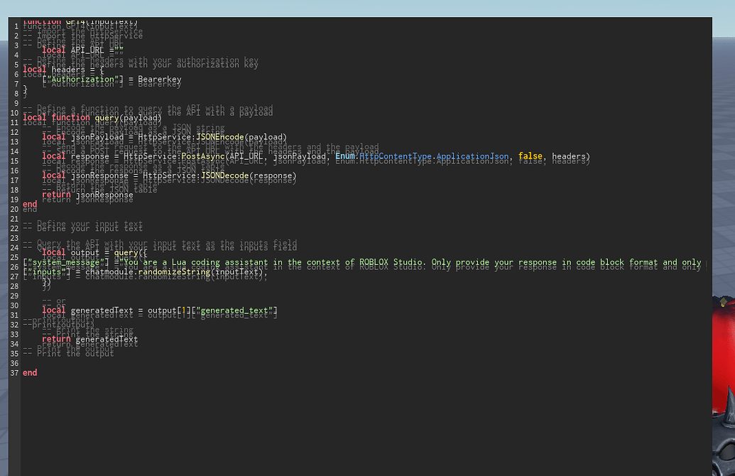 Ode Script Editor: A simple embedded script editor entirely in Roblox ...