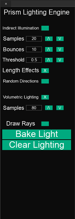 Prism Lighting Engine (1.2) New Purchase Method! - A Light Baking Plugin | BIG UPDATE ...