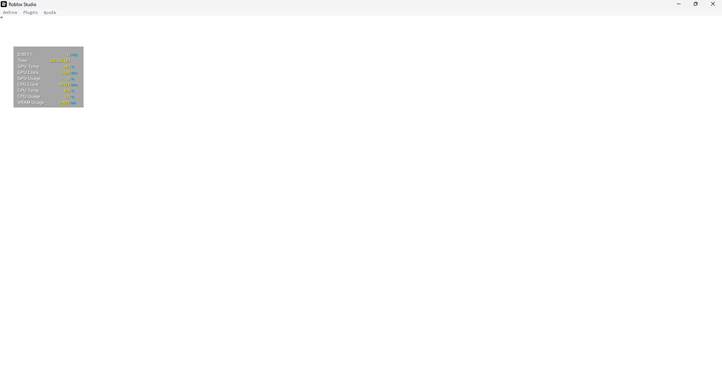 Roblox studio has GPU problems and won’t render anything - Other Bugs ...