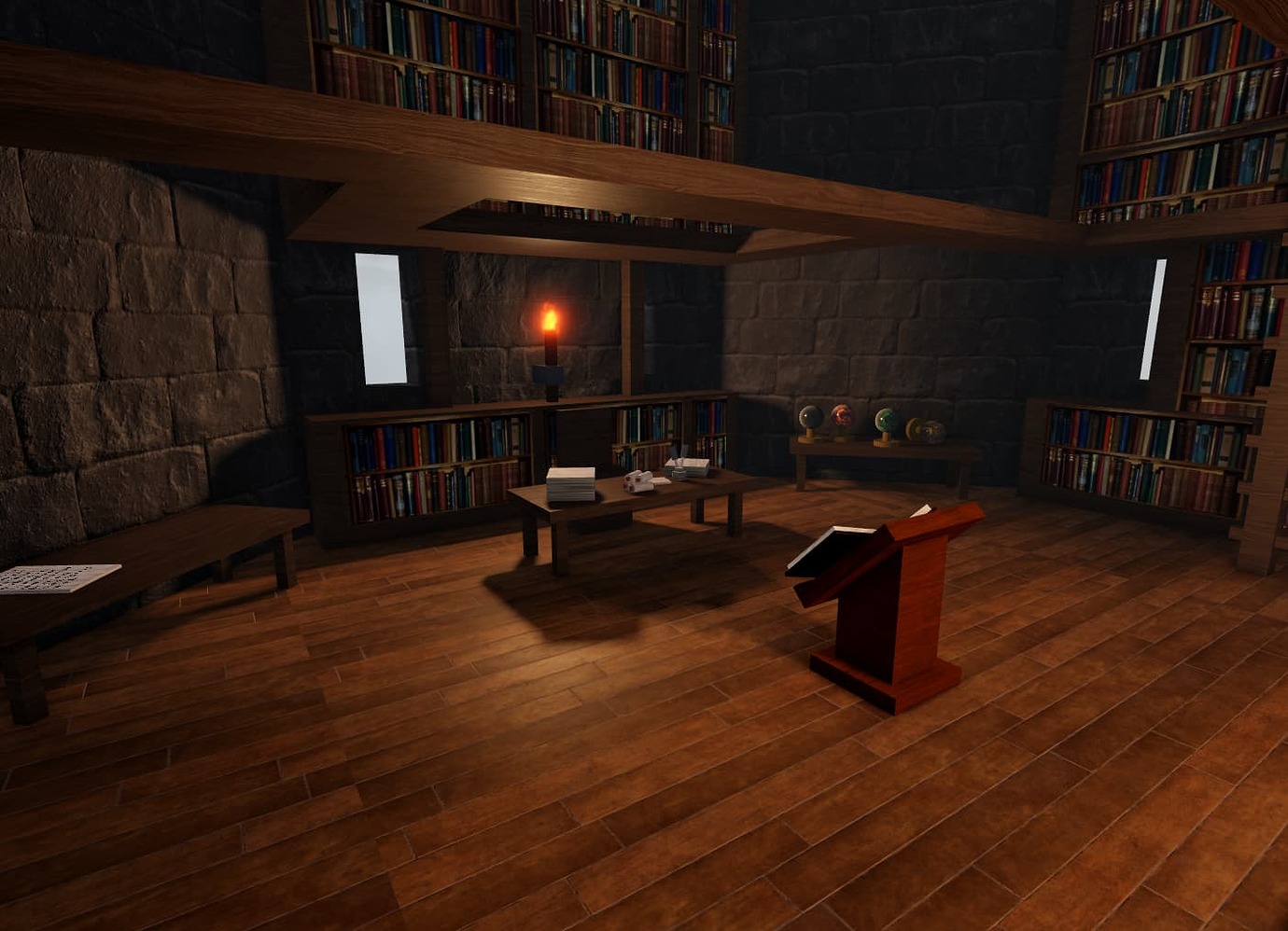 The library of a wizard's tower - Creations Feedback - Developer Forum ...