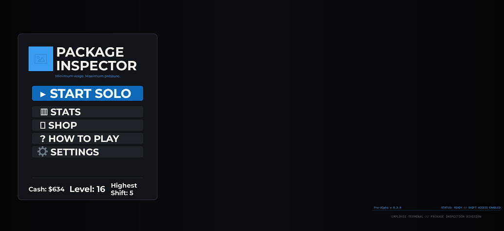 [Pre-Alpha] Package Inspector - Main Menu UI Feedback - Creations ...
