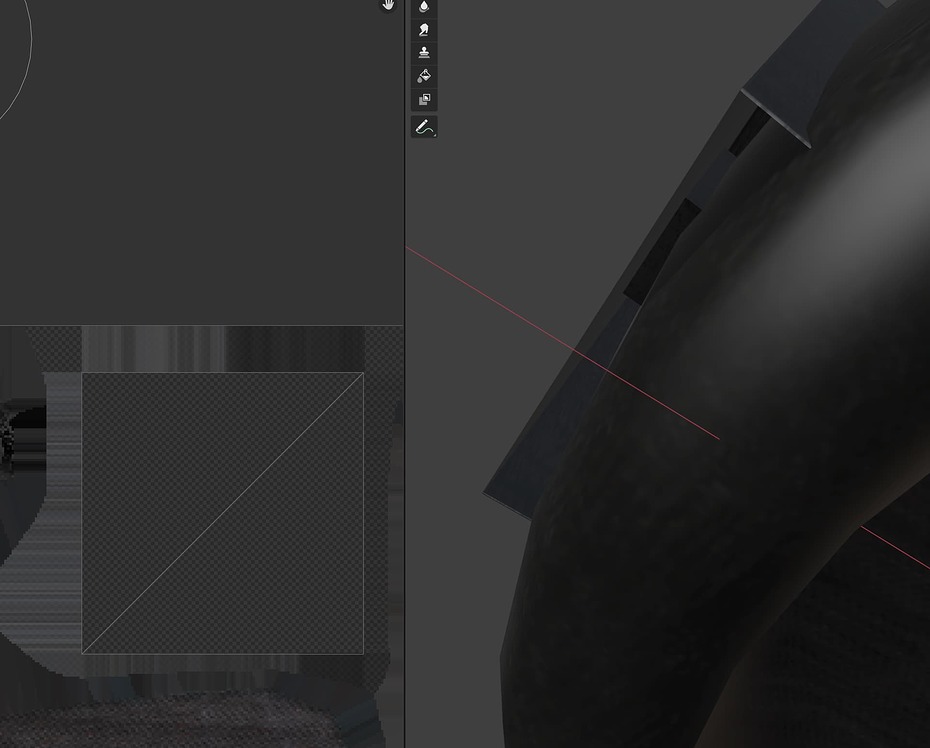 Roblox Black Ushanka has UV Mapping over transparent texture areas ...