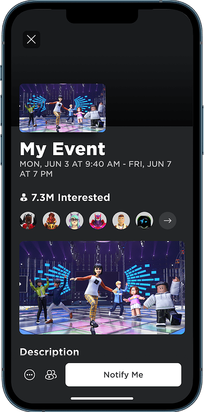 Events platform [Full release] - Announcements - Developer Forum | Roblox