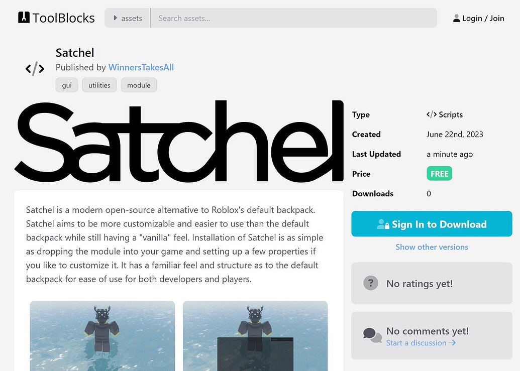Satchel - Open-source modern backpack system - Page 2 - Community ...