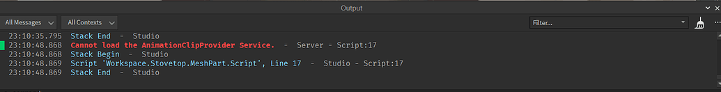 Problem with playing animation - Scripting Support - Developer Forum | Roblox