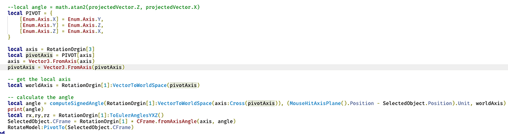3D relative angles - Scripting Support - Developer Forum | Roblox