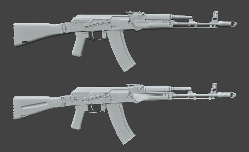 AK-74M - Game Ready Asset - Creations Feedback - Developer Forum | Roblox