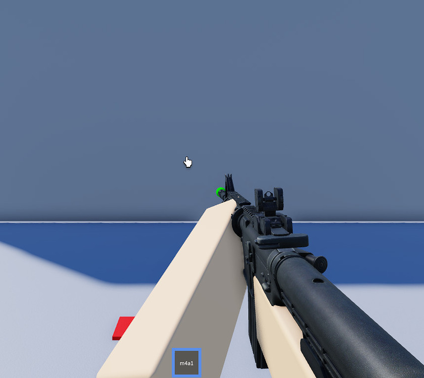The bullet from my Viewmodel gun goes in the wrong direction ...