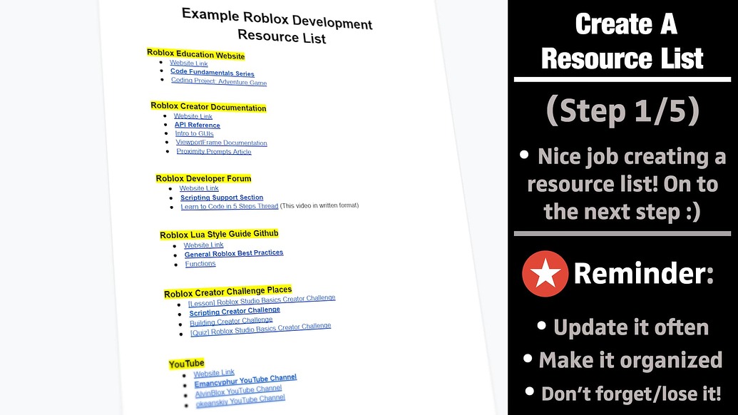 Learn to Script / Learn to Code in 5 Steps - Community Tutorials - Developer Forum | Roblox