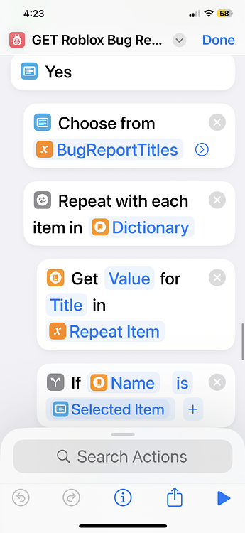 Creating a Bug Report "Notifier" With iOS Shortcuts! - Community Tutorials - Developer Forum ...