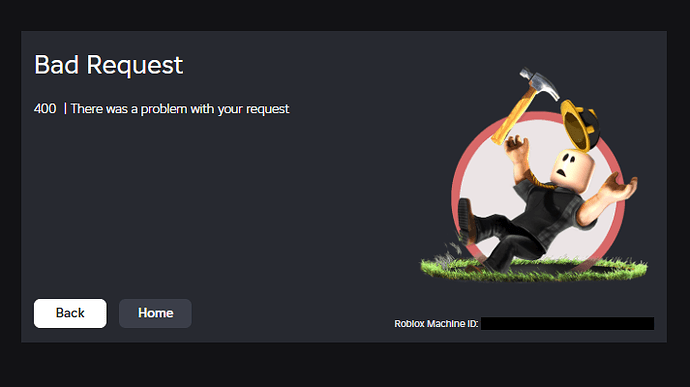 Incorrect Terminology Displayed in "Invalid Link" UI for Private Servers - Roblox Application ...